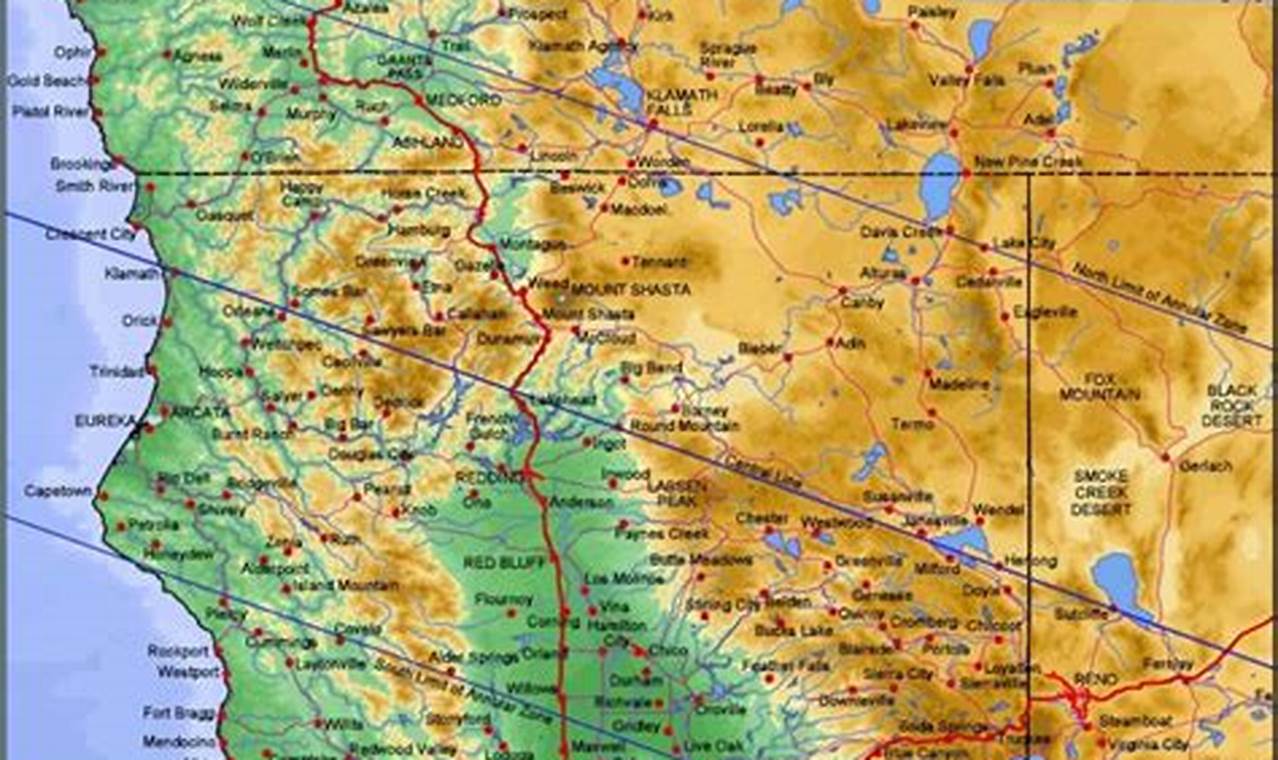 CA/OR Border Map Guide: Explore California and Oregon Border